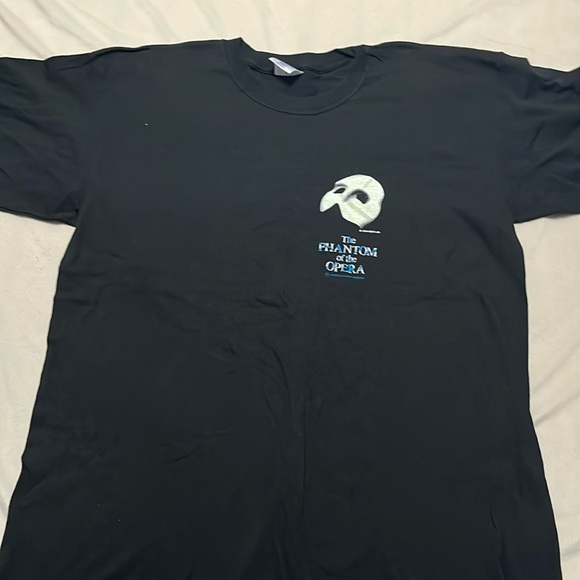 Shirts | Vintage The Phantom Of The Opera Shirt Extra Large Black 199s ...